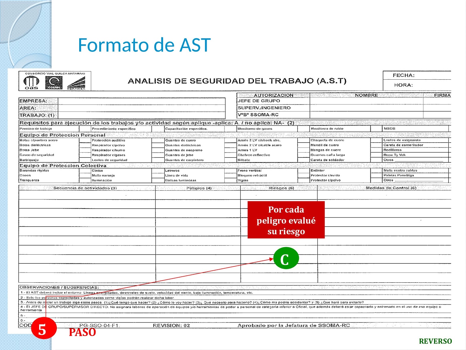 CURSOS en SEGURIDAD, SALUD OCUPACIONAL y MEDIO AMBIENTE. SSOMA ...
