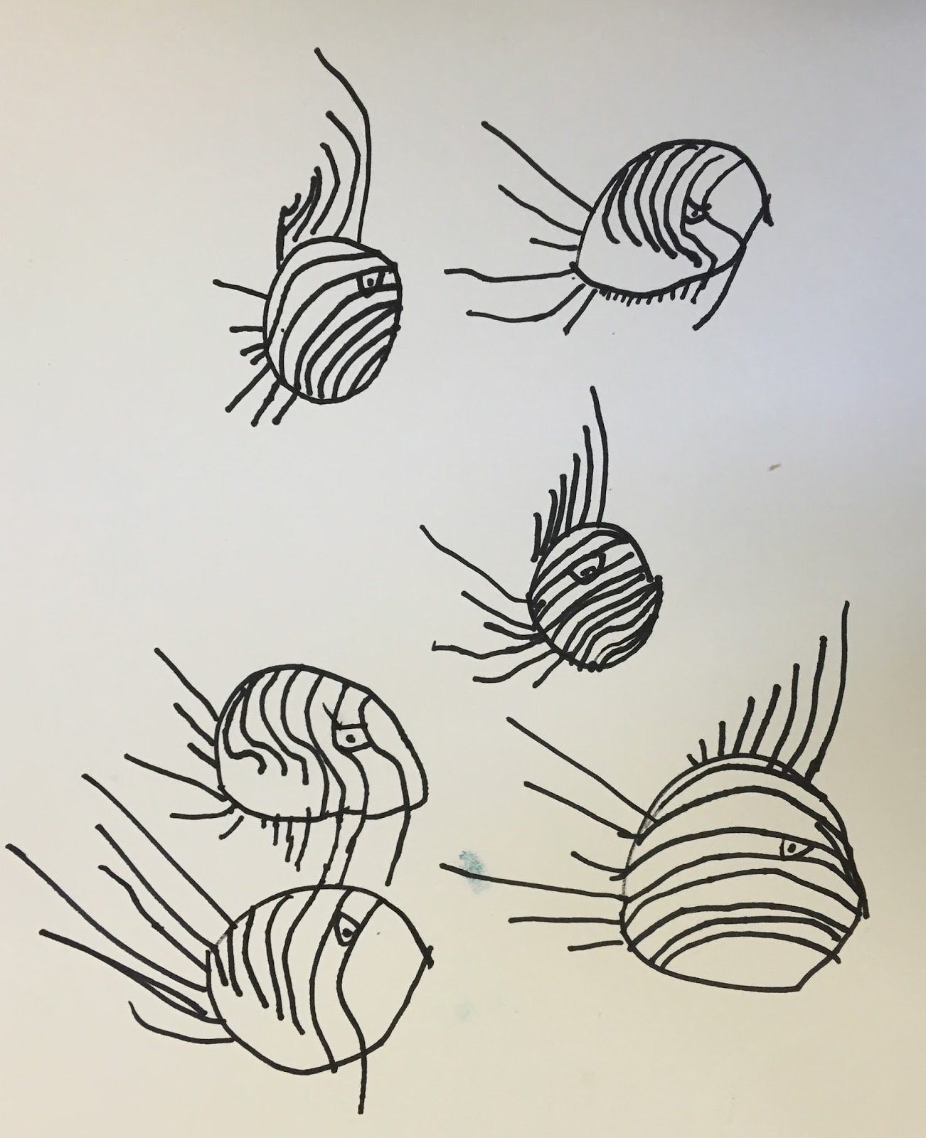 Art Room Blog: 1st Grade Abstract Line Birds--Part of our STEAM Project...
