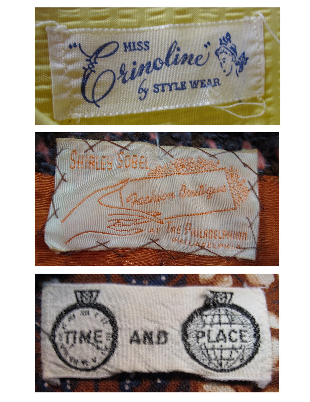 Retrospect Vintage: Vintage Clothing Tags