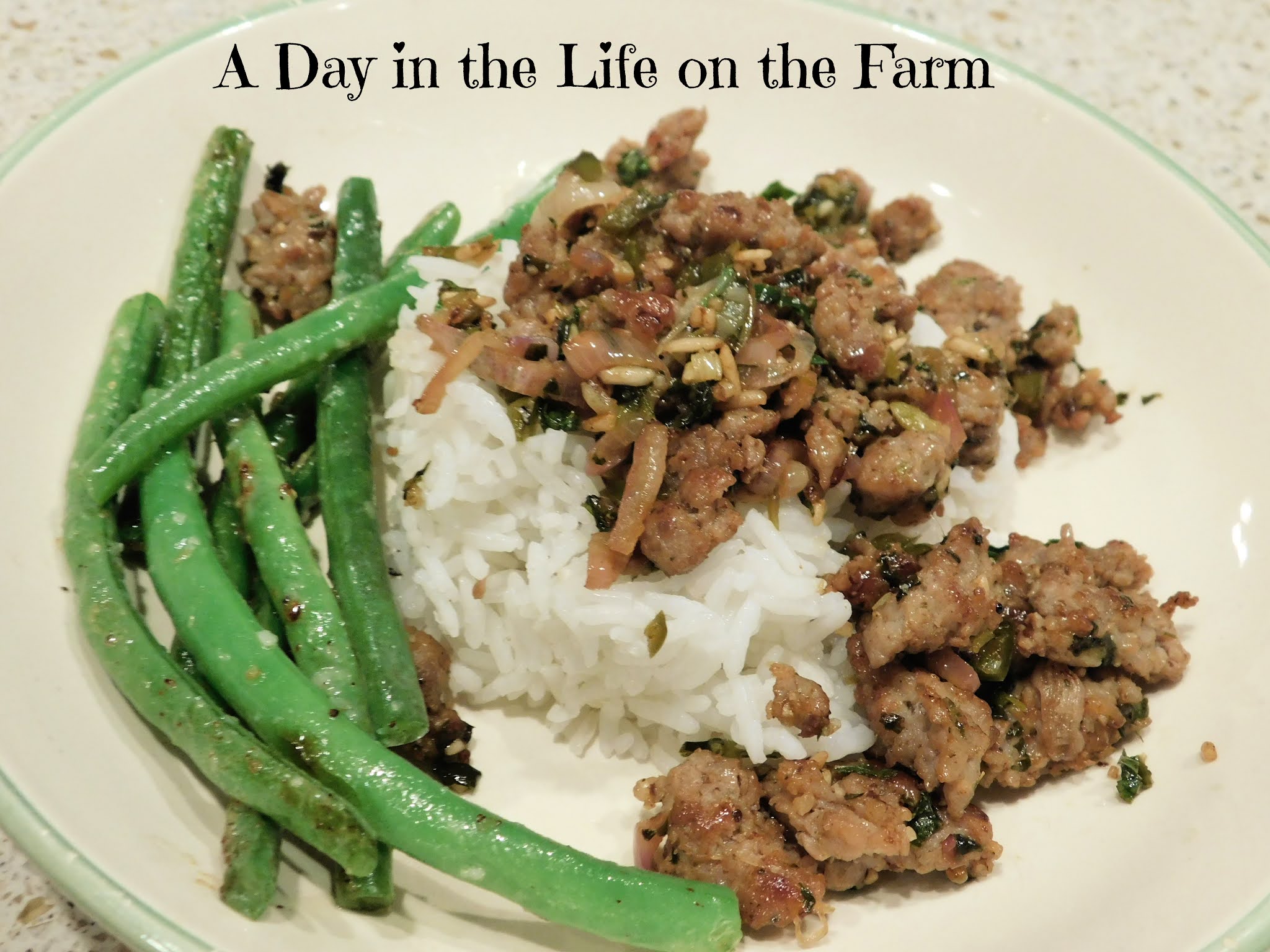 A Day in the Life on the Farm: Pork Larb #EattheWorld