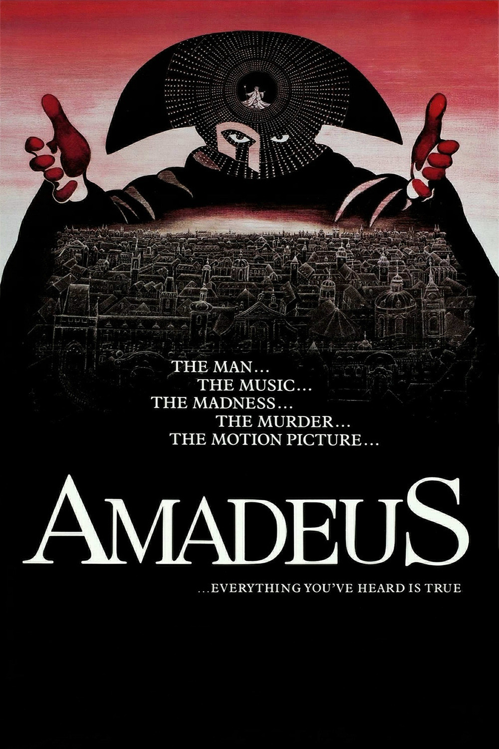 amadeus | Iconic movie posters, Good movies, Movie posters