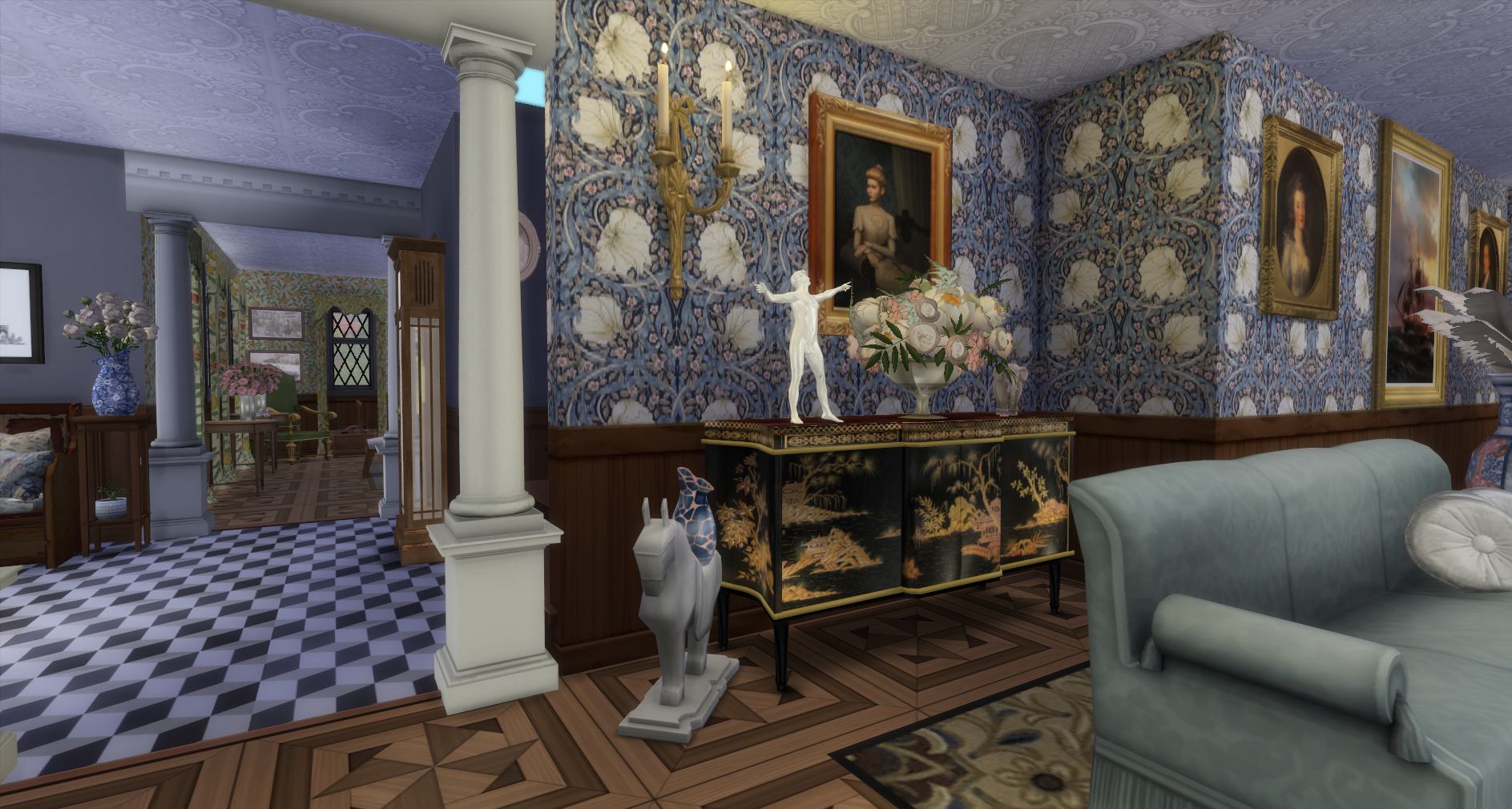 The Sims Powder Room: The Cronhardt