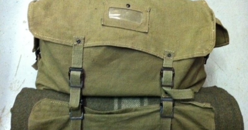 Webbingbabel: Italian Army Tactical Backpack Mod.1953