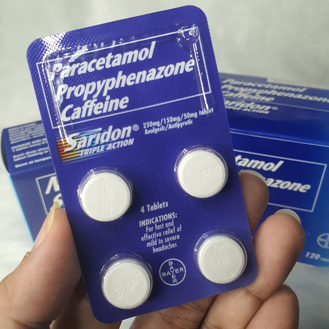 Saridon Triple Action - For fast and better headache relief - Mommy ...