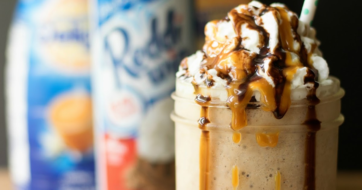 How to Make a Caramel Mocha Chip Frappe - The Kitchen Wife