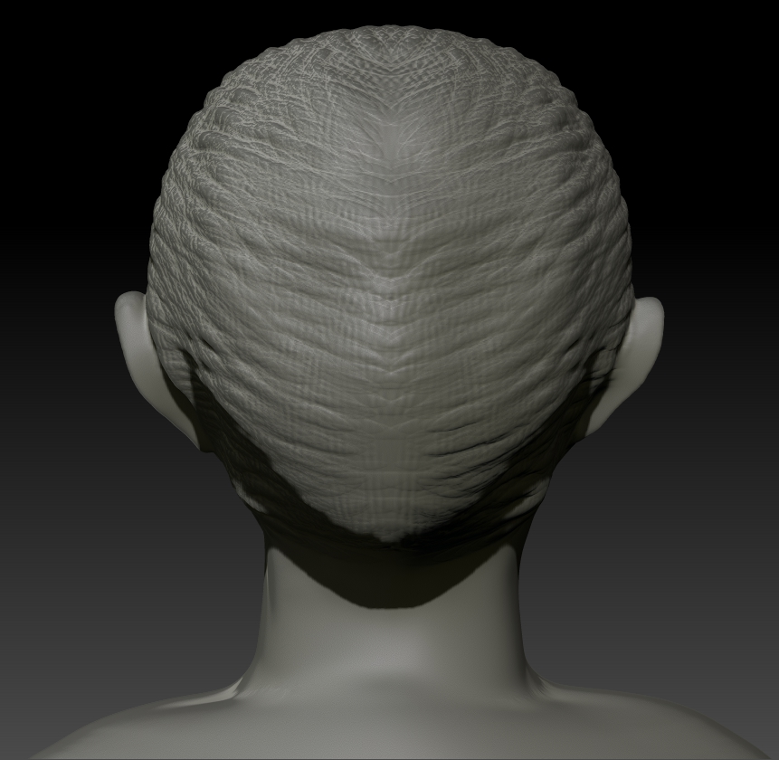 Suzanne's 3D Modeling Art Blog: Head from 3D Modeling I 090712