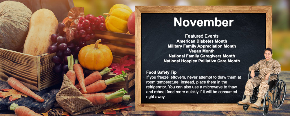 Dietitians Online Blog: November Health, Nutrition, and Food Events