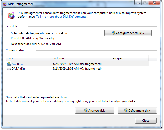 Windows HUB: What Is Defragmentation How To Defrag In Windows 7 Using Command Line