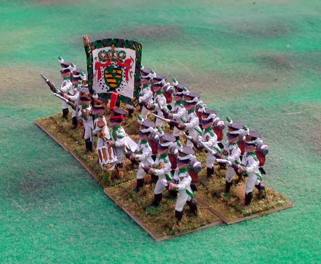 Blunders on the Danube: Saxon Napoleonic Line Infantry