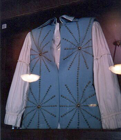 Elvis Presley . . . : Jumpsuit - Blue Cisco Kid Vest