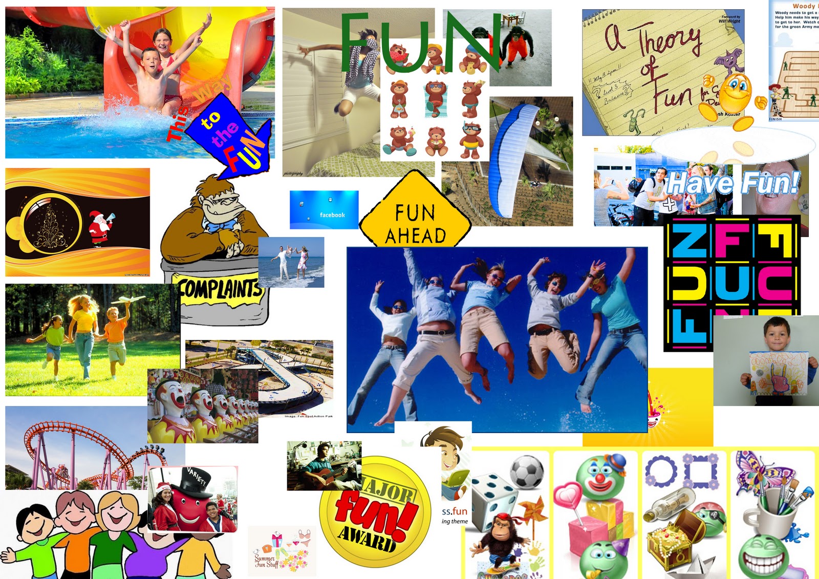 Applied Graphic Design: Fun - MoodBoard