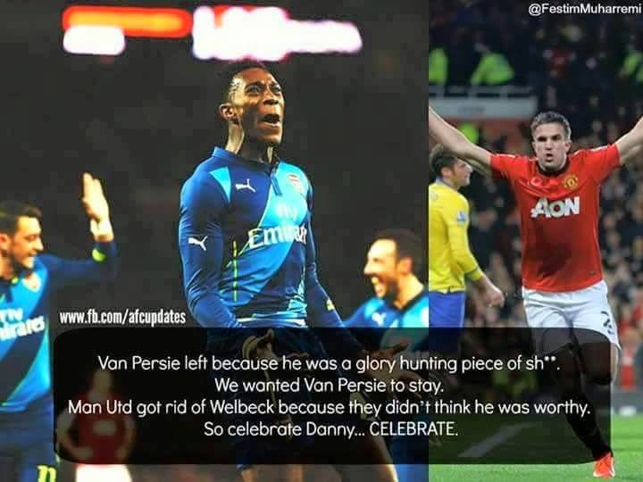 Just For Fun! Troll Manchester United - Blog Sukan #ARSENALTEGAR