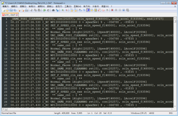 三葉草之家: 使用 Notepad++ 讀取TSK log 檔案
