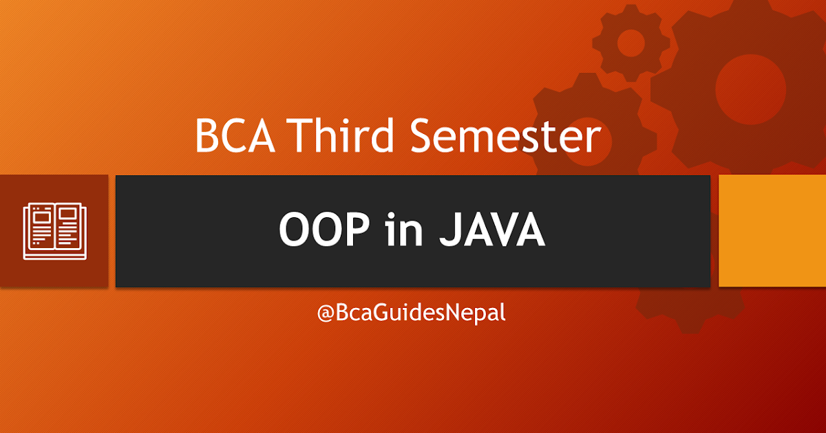 BCA TU OOP in Java Question Paper 2020