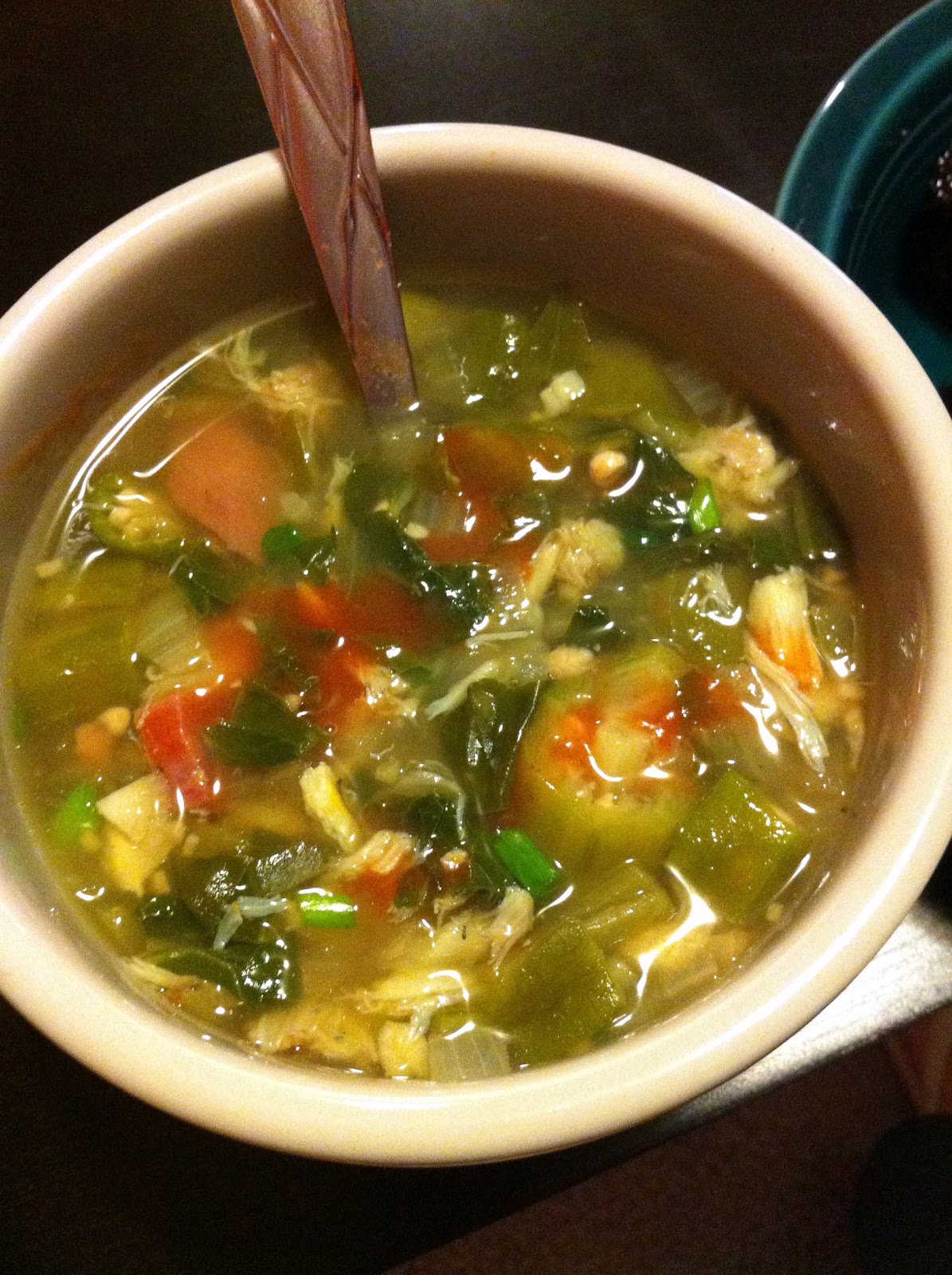 Delicious Potager: "Cal-la-loo, strange callaloo..."