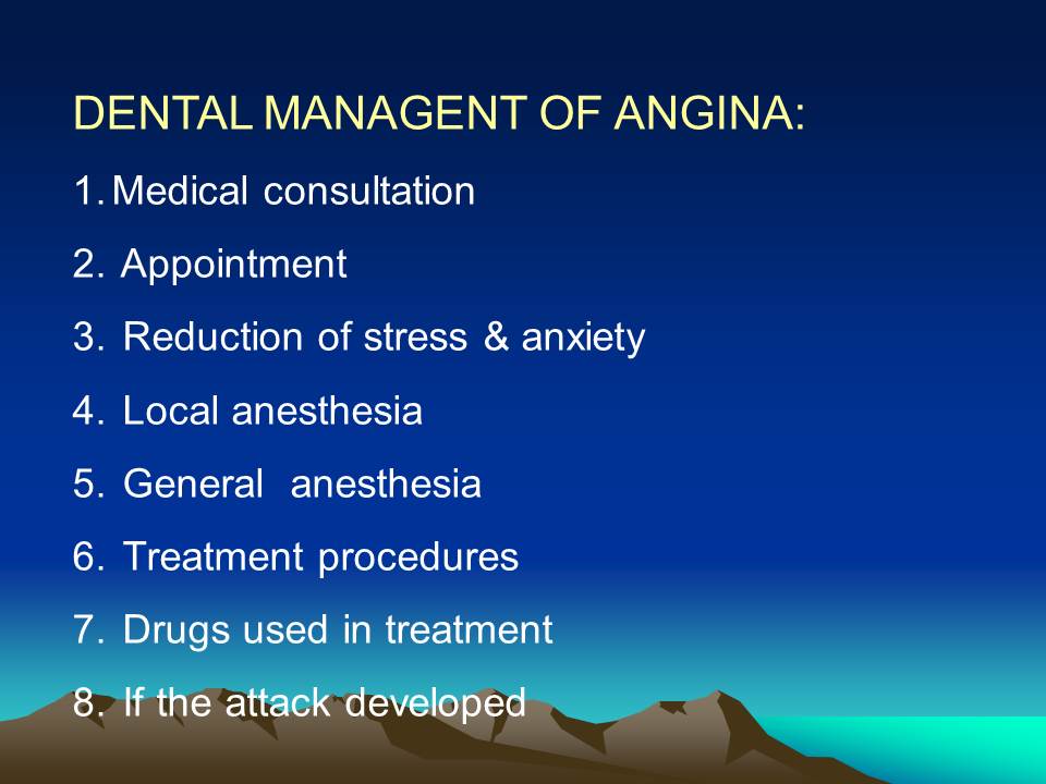 Dentistry: Management of the medically compromised patient