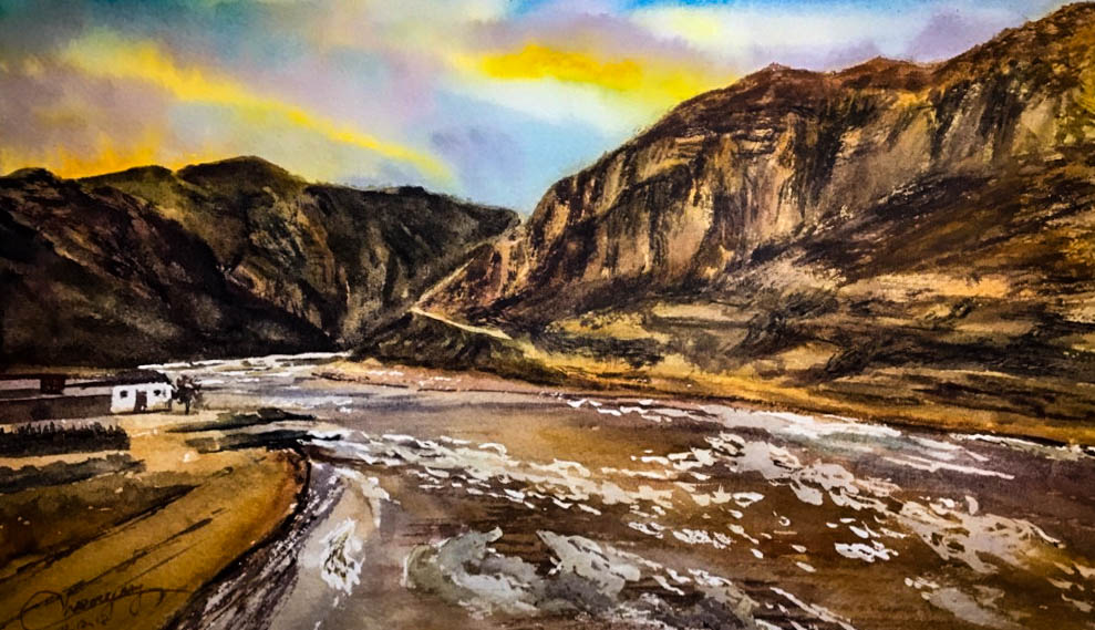 45Watercolor ideas, 9special technical tips, come to see my skill tips