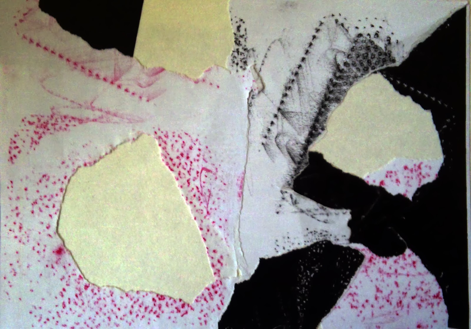Art & Design Blog: Week Three: Graphite Rubbing & Wax-Resist Experiments