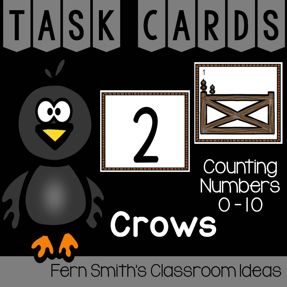 New Fall Themed Counting Numbers 0 - 10 Task Cards For Your Classroom ...