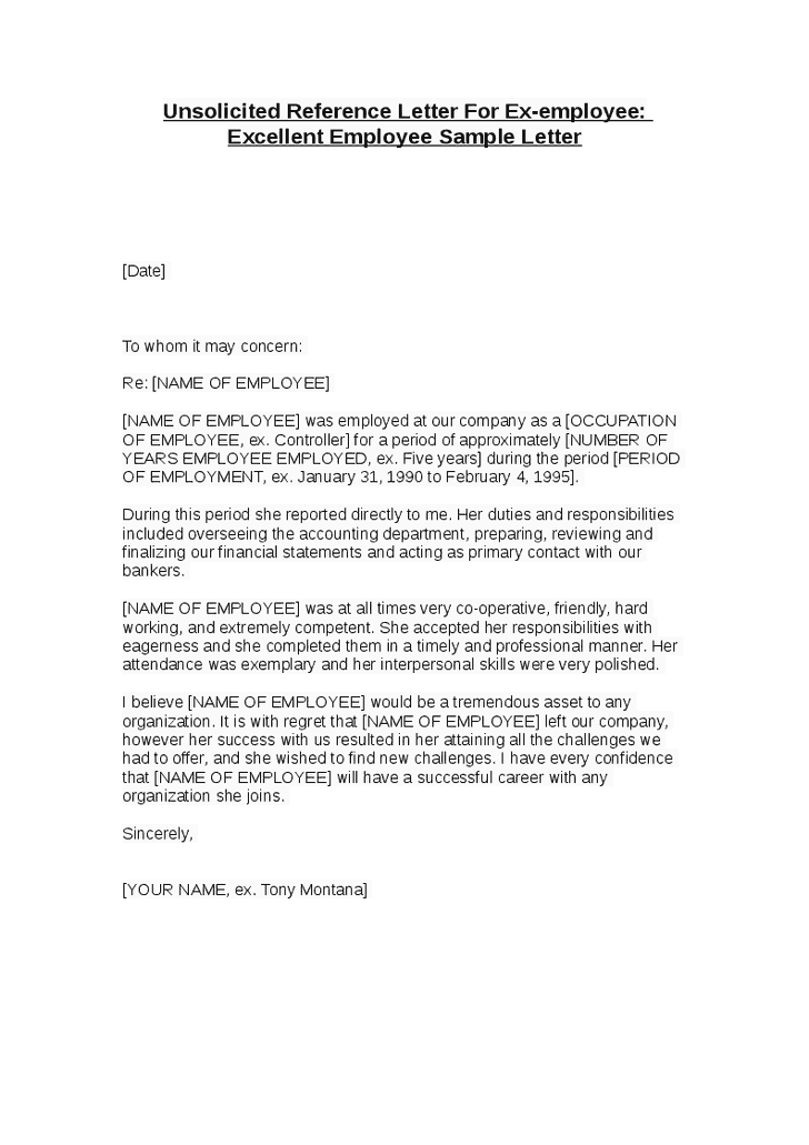 Employee Referral Letter Template Resume Letter employee-referral-letter-template-resume-letter