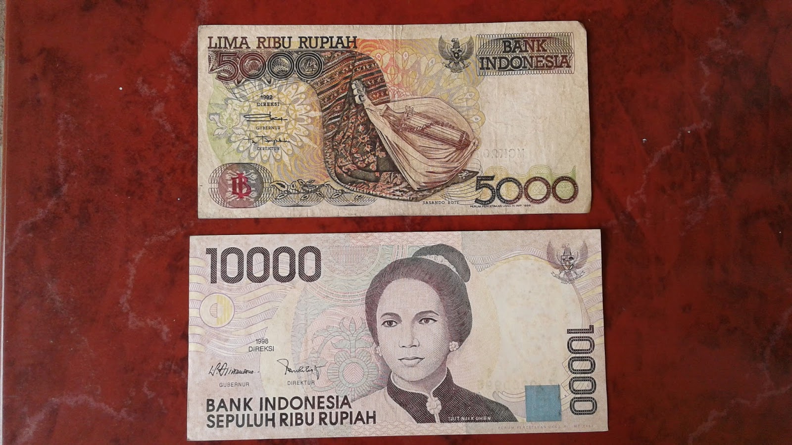 Uang Kertas Kuno, dari Satu ke Sepuluh Ribu