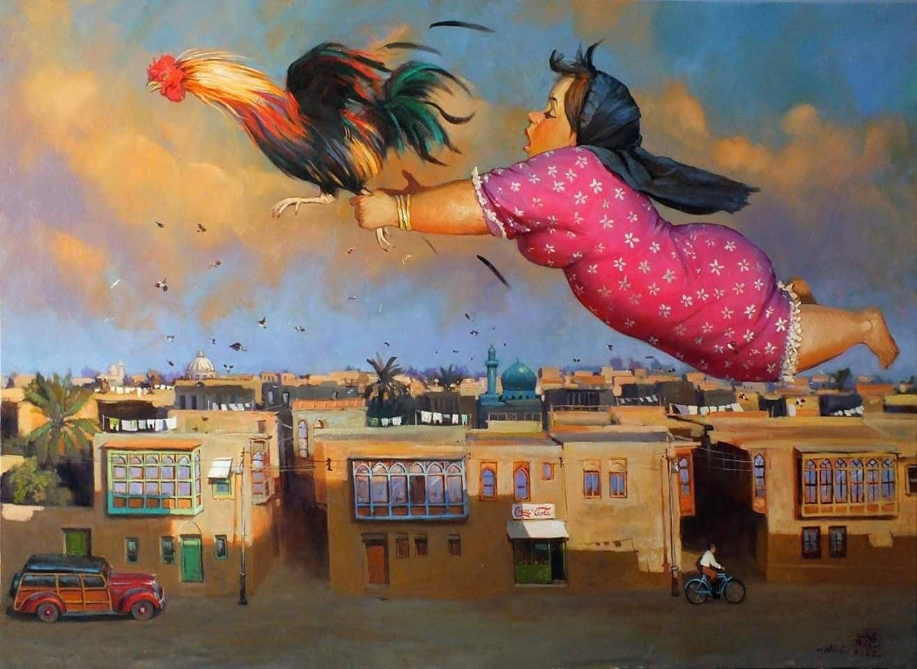 Mahmoud Fahmi ABBOUD | Catherine La Rose ~ The Poet of Painting