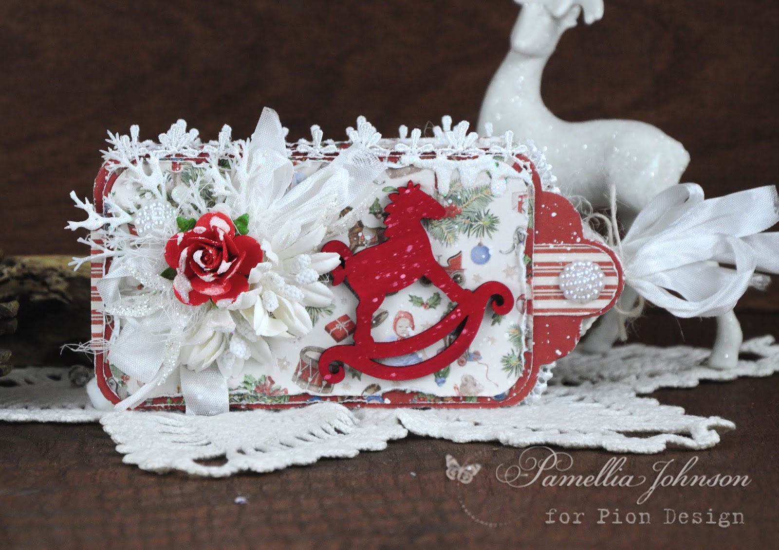 My Little Craft Things: Pop Up Christmas Toys Tag Book