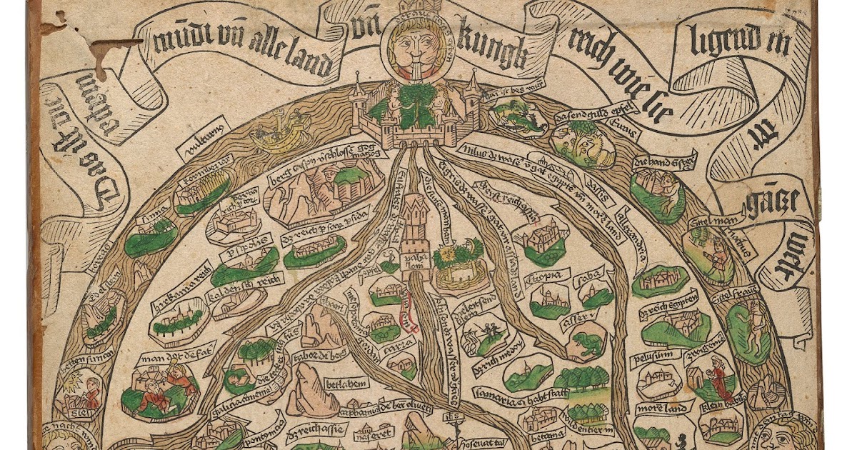 Hanns Rüst: Map of the World (1480)