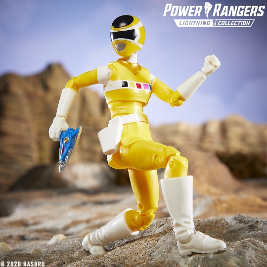 Power Rangers Lightning Collection In Space Yellow Ranger Official ...