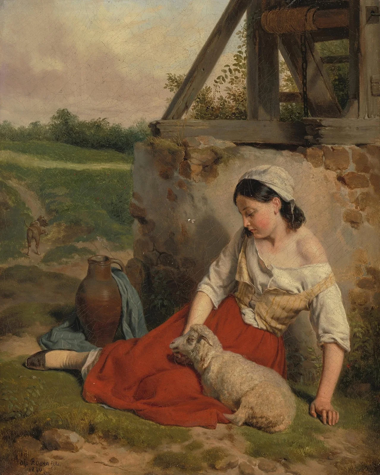 Alphonse Roehn (1799-1864) | Genre painter | Tutt'Art@