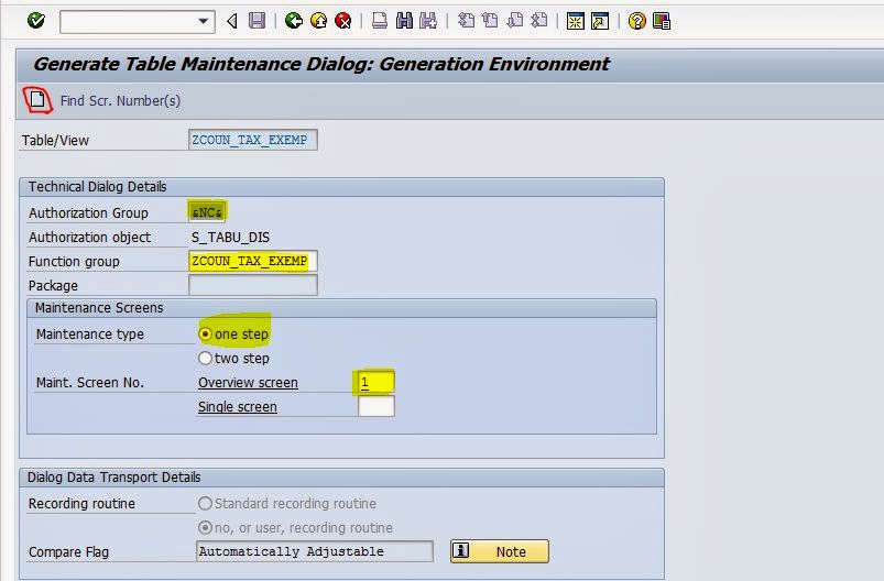 Creating Node in SPRO for Customizing Table - Sap 4 All