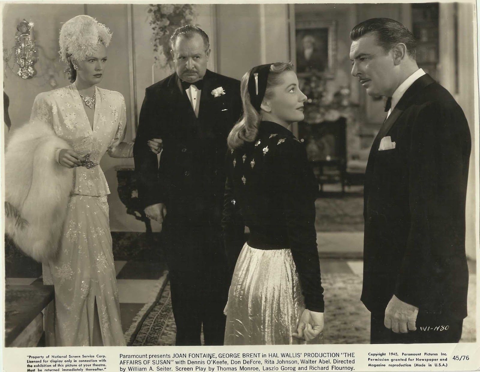 Laura's Miscellaneous Musings: Tonight's Movie: The Affairs of Susan (1945)