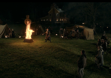 One settler after the other swears an oath to him, to always be loyal ...