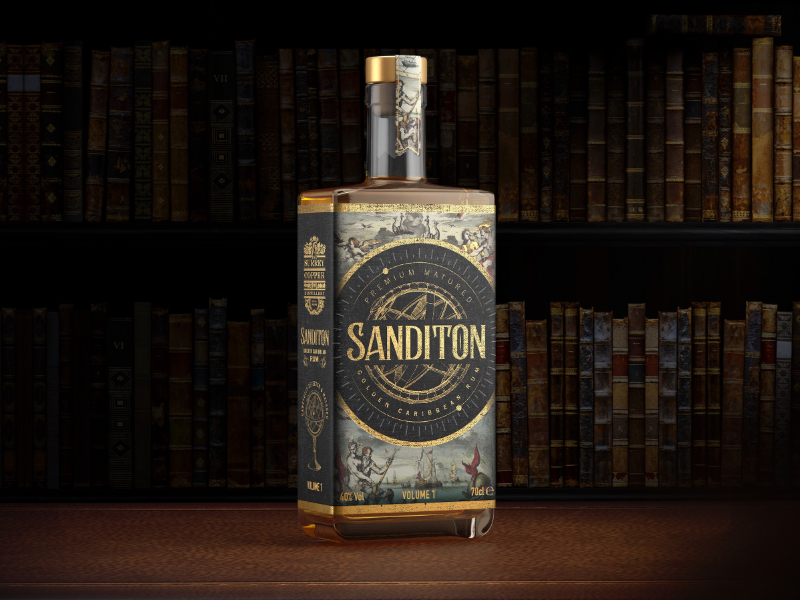 The Surrey Copper Distillery Sanditon Rum – Packaging Of The World