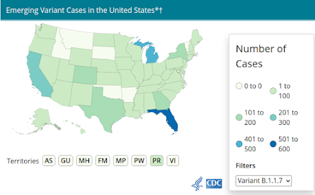 Avian Flu Diary: CDC: COVID Variant Map Update (Feb 28th)