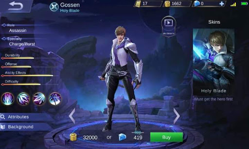New Hero Gusion, Holy Blade (Skills, Abilities and Background Story ...