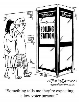 Political Cartoons: Low Voter Turnout