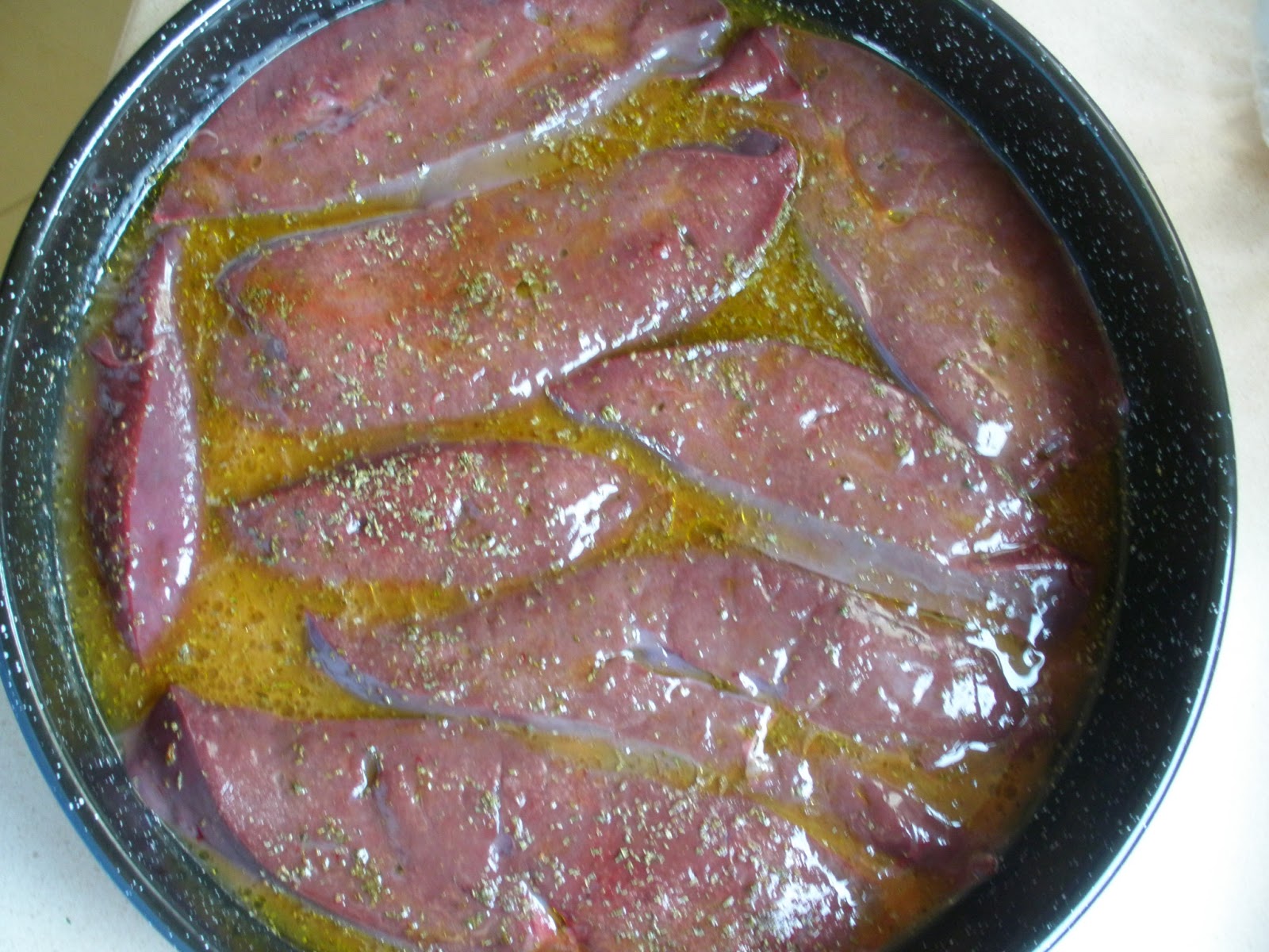 Come to cook: Συκωτι μοσχου με ριγανη και ρετσινα