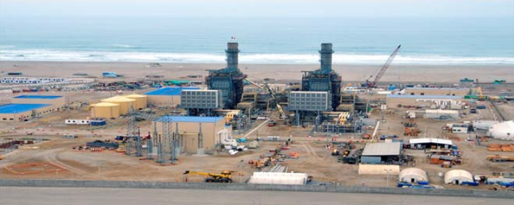 INFRAESTRUCTURA PERUANA: Central Térmica de Fenix Power en Chilca