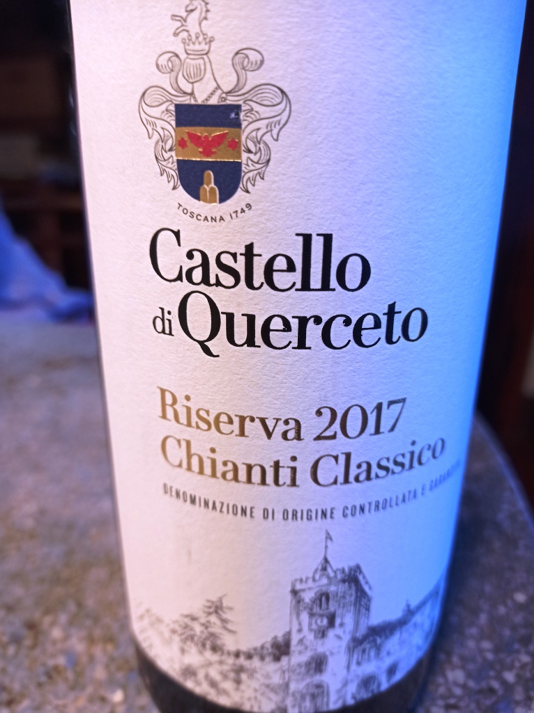 Percorsi di Vino: Castello di Querceto - Chianti Classico Riserva 2017