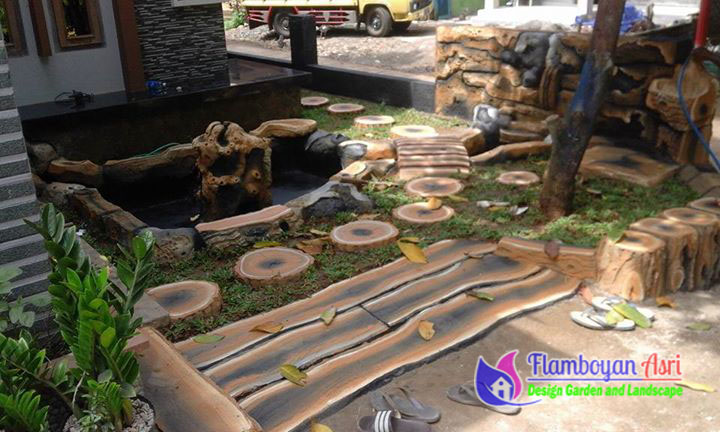 30 Gambar Foto Relief Taman Modern