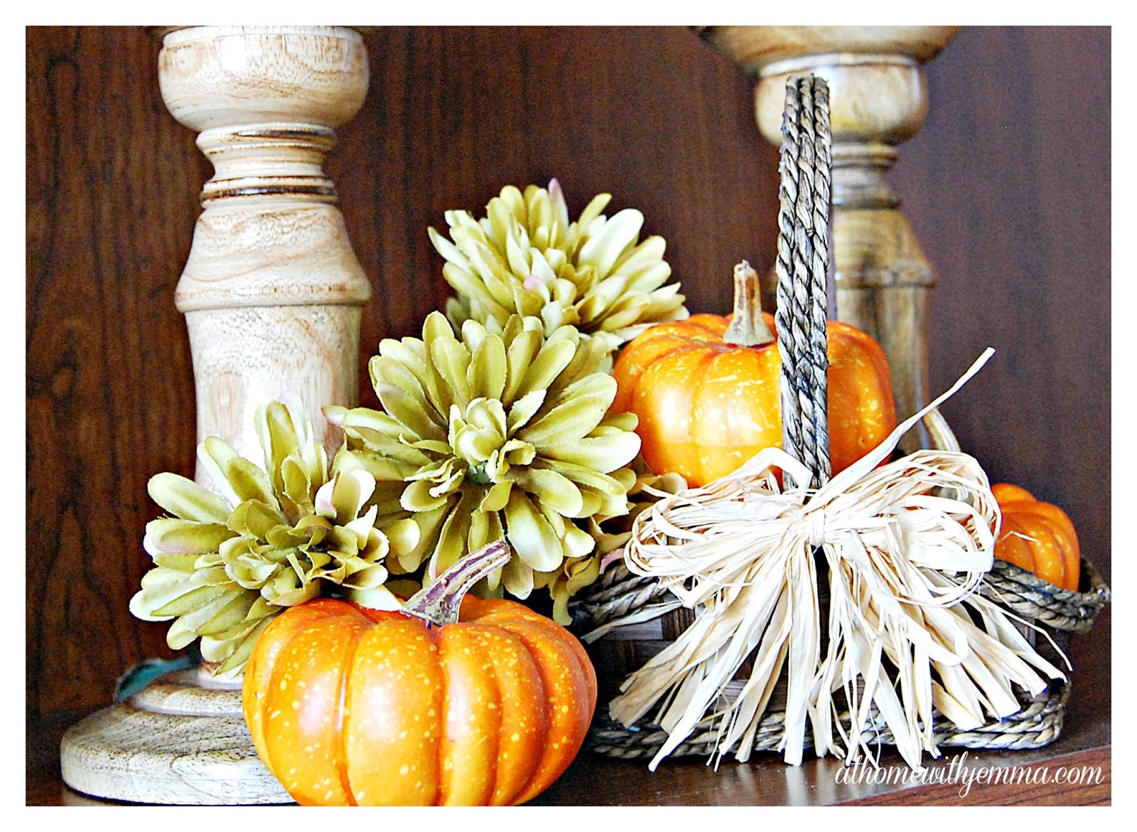 5 Feminine Fall Vignettes - At Home with Jemma