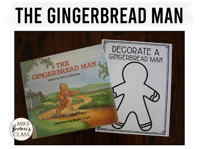 The Gingerbread Man Activities | Book Study, Class Book, and Craftivity ...