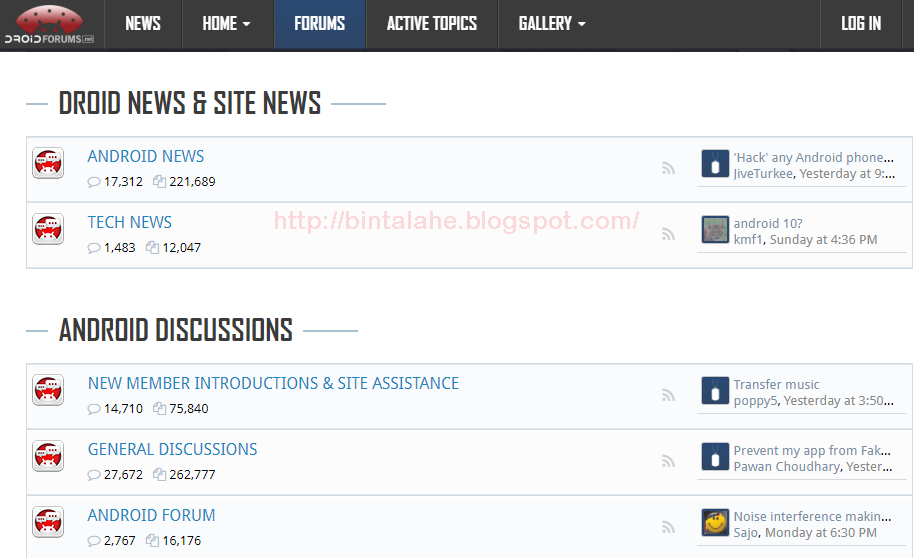 5 Forum Android Terbaik Untuk Bantuan dan Diskusi - Ninna Wiends