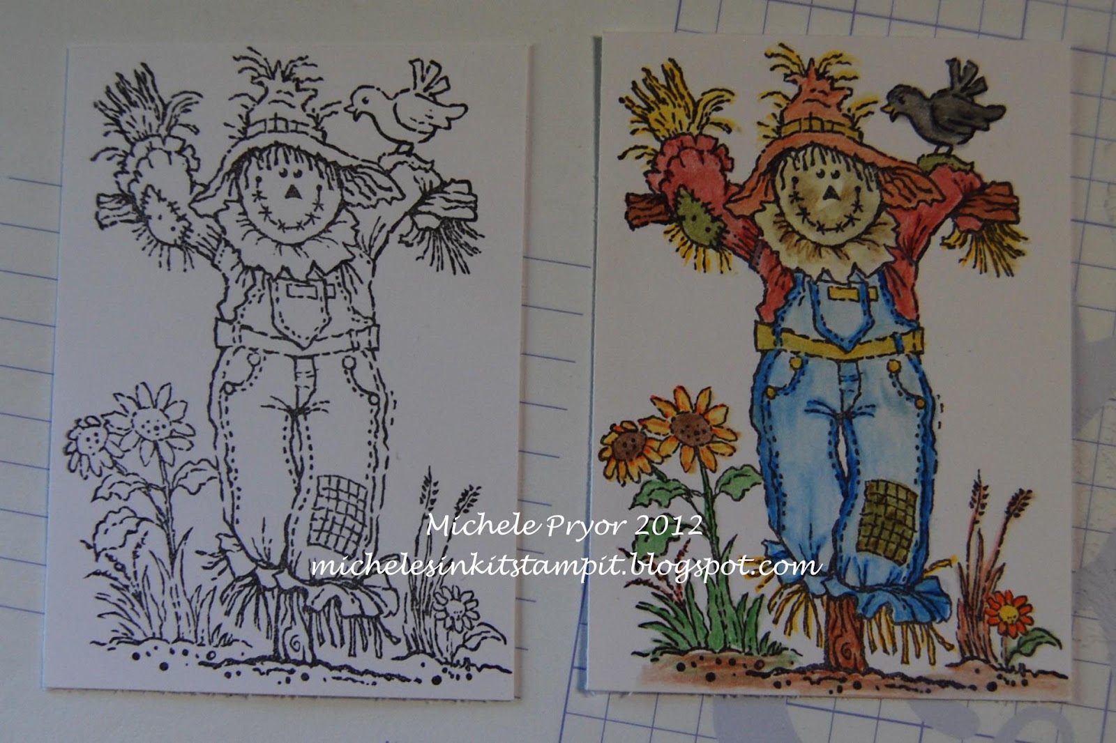 Ink It, Stamp It: Pick O' The Patch Card CTMH Stamp of the Month