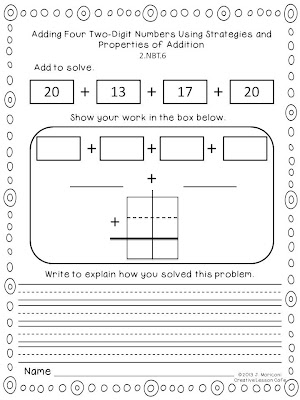 Creative Lesson Cafe: The Big Scary Math Problem and a Freebie
