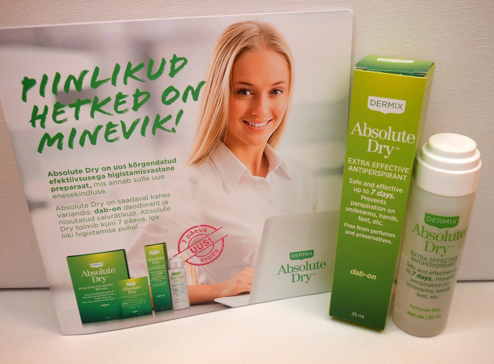 EEVA naistekas - Tootearvustus: Absolute Dry – kas tõesti lõpp ...