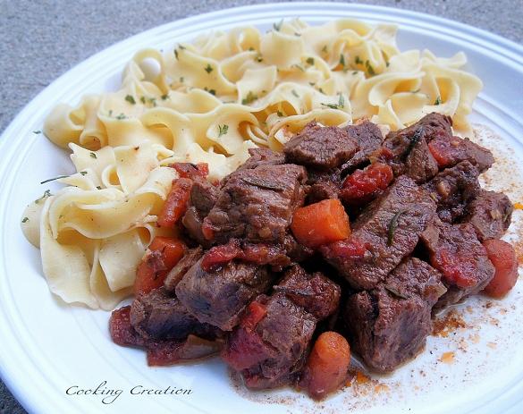 Cooking Creation: Beef Daube Provencal (French Beef Stew)