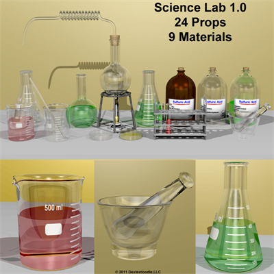 Dexterdoodle, LLC Graphics and Animation: 3D Props & Figures