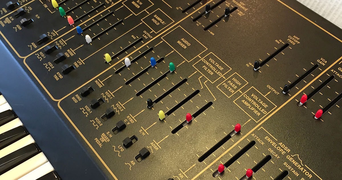 MATRIXSYNTH: Arp Odyssey MKII 2810 Vintage Analog Synth SN 0508